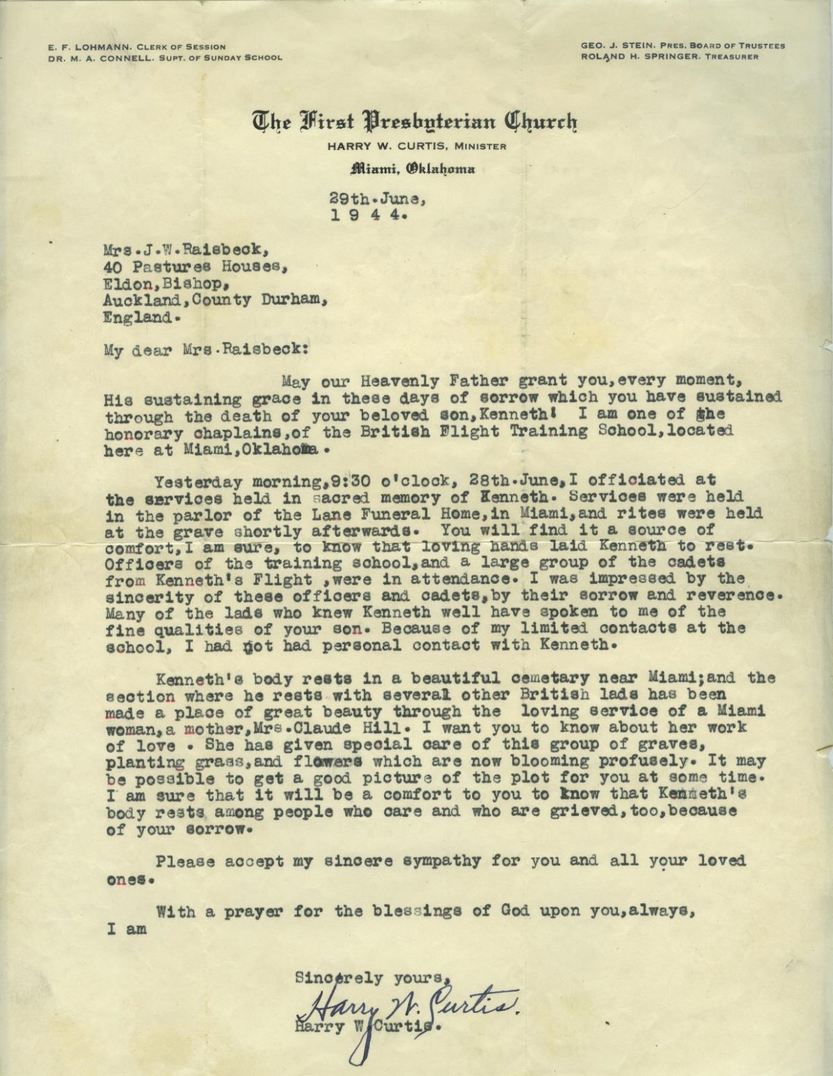 Kenneth Raisbeck - GAR Cemetery